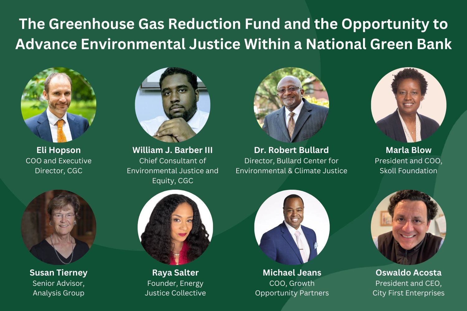 Environmental Justice Leaders Highlight Historic Opportunity to Reach ...